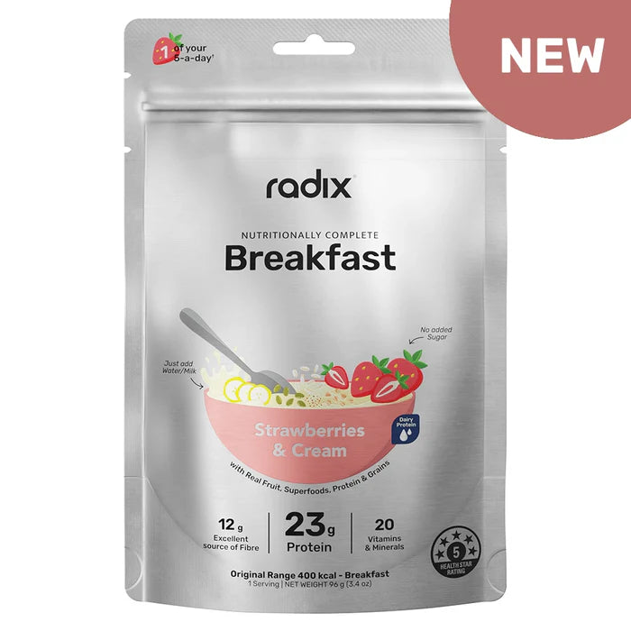Radix Original 400 Strawberries Cream Protein NZ | Dwights – Dwights ...
